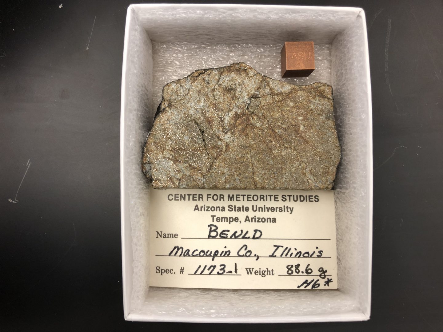 Benld – Buseck Center for Meteorite Studies