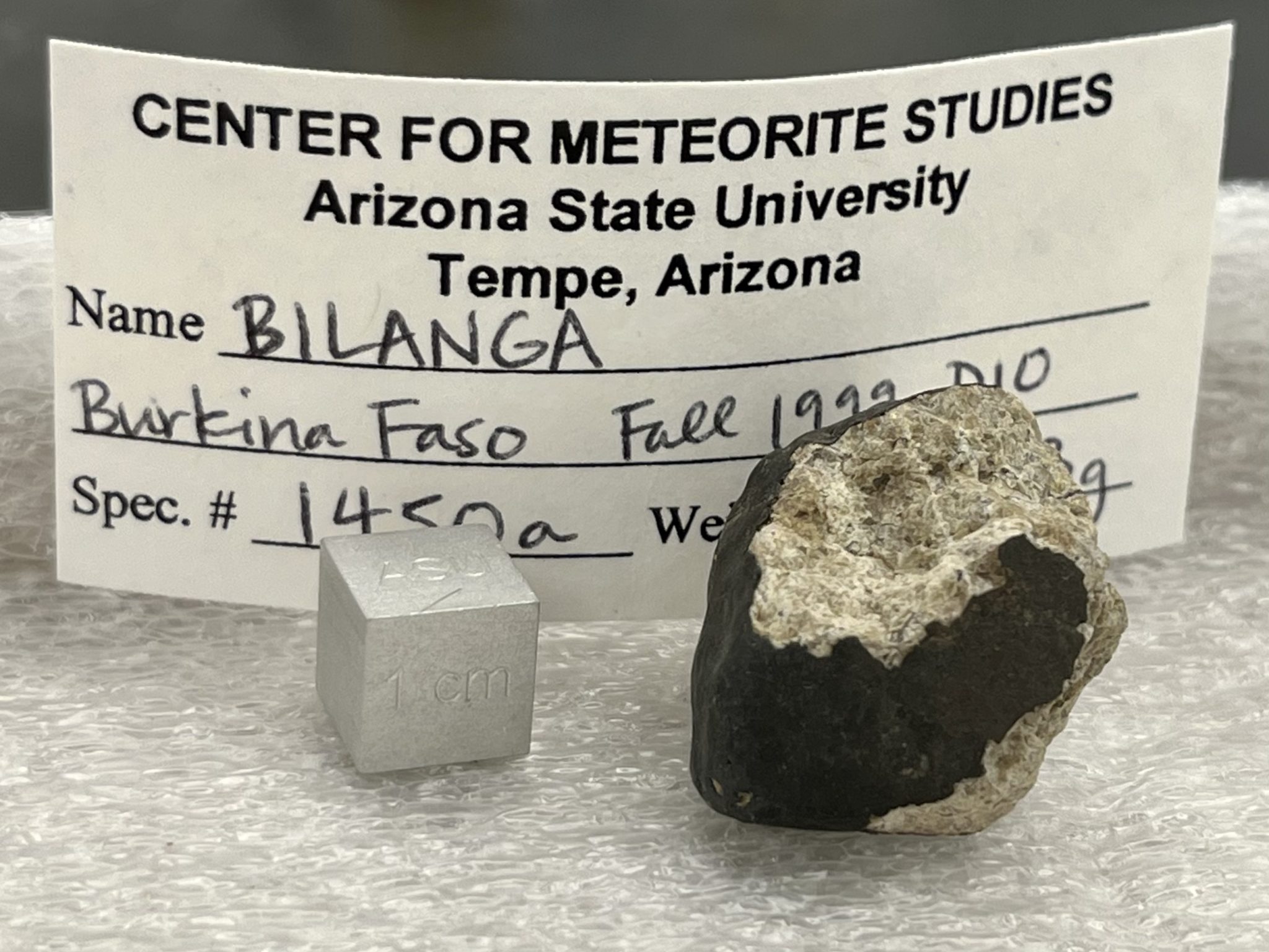 Bilanga – Buseck Center for Meteorite Studies